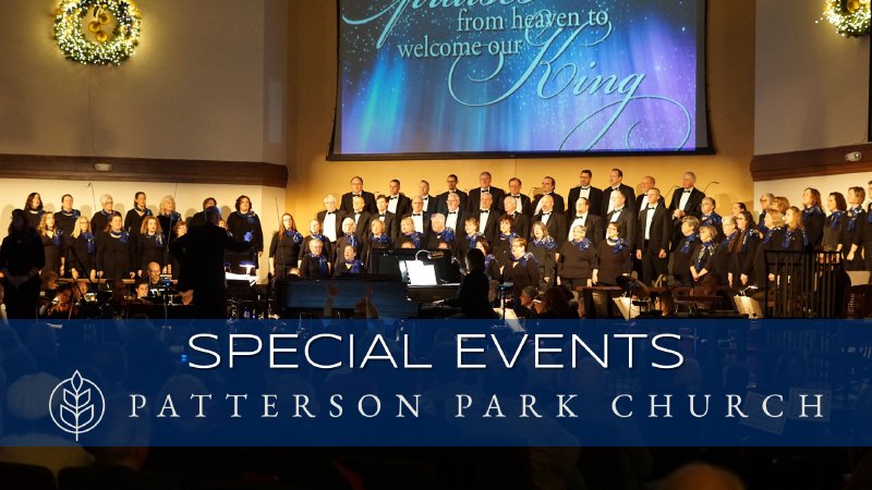 Special Events 2024 | Patterson Park Church