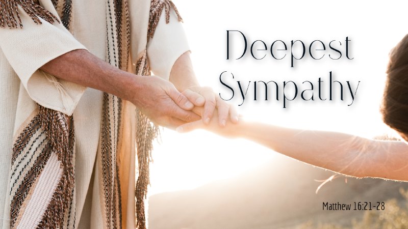 Sermon: Deepest Sympathy | Christ Our Savior Lutheran Church - Michigan ...