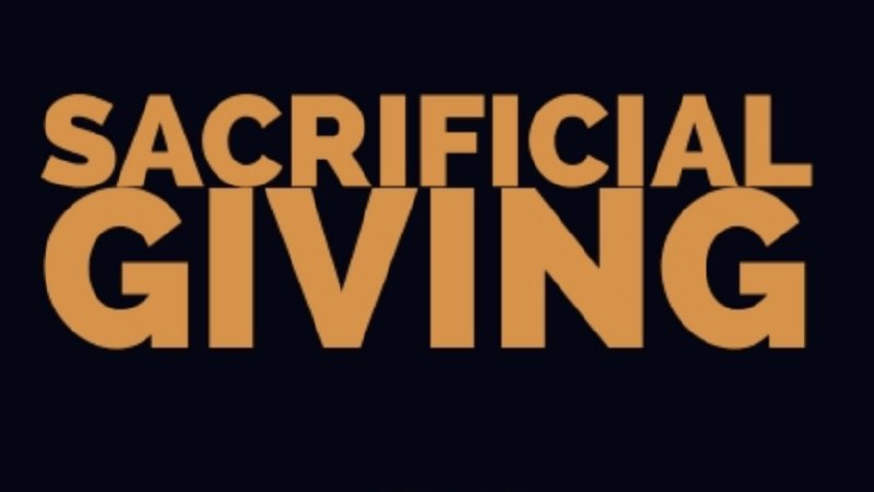Sacrificial Giving | Manna Fellowship Church