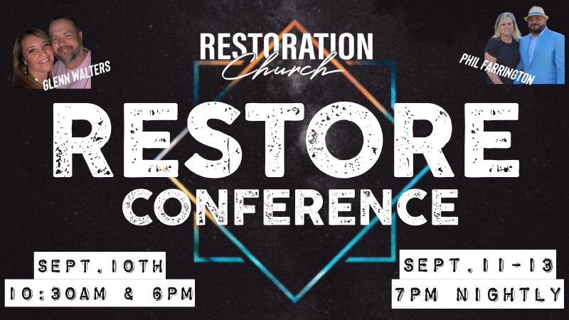Restore Conference 2023 | Restoration Church