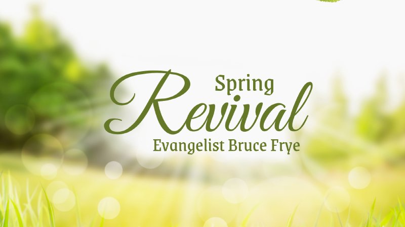 Spring Revival Clip Art