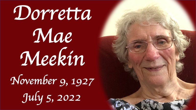 Dorretta Meekin Memorial Service | Grace Baptist Church