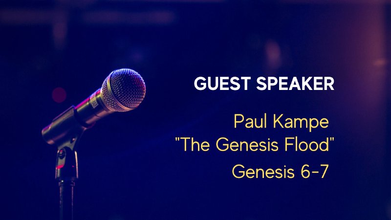 The Genesis Flood - Genesis 6-7 | Calvary Chapel Red Wing