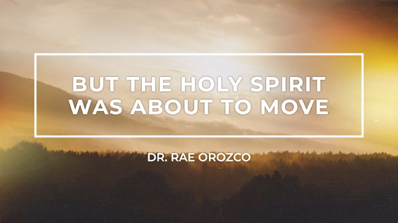But The Holy Spirit Was About To Move | Living Waters Christian Fellowship