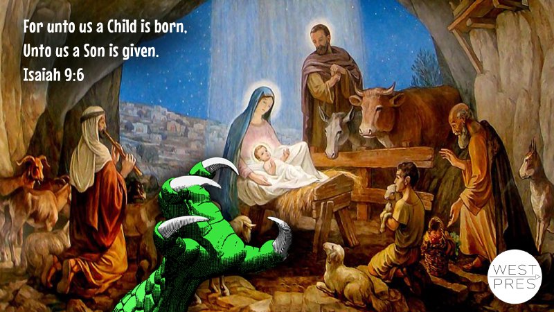Baby Jesus, dragon slayer - Christmas Eve | West Pres Burbank