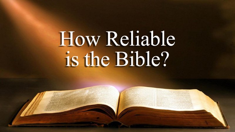 How Reliable is the Bible (Part 8): So-called biblical contradictions ...