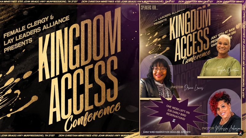 Kingdom Access Conference Session 1: Pastor Drina Lewis | Zion ...