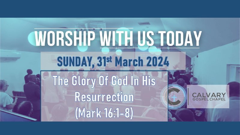 “The Glory Of God In His Resurrection” by Troy Hassell. Sun. 31-MAR ...