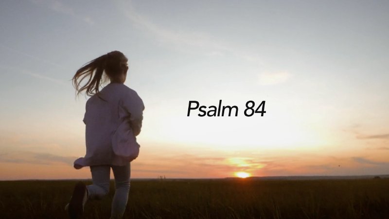 a prayer from Psalm 84 | Redwood Park Church