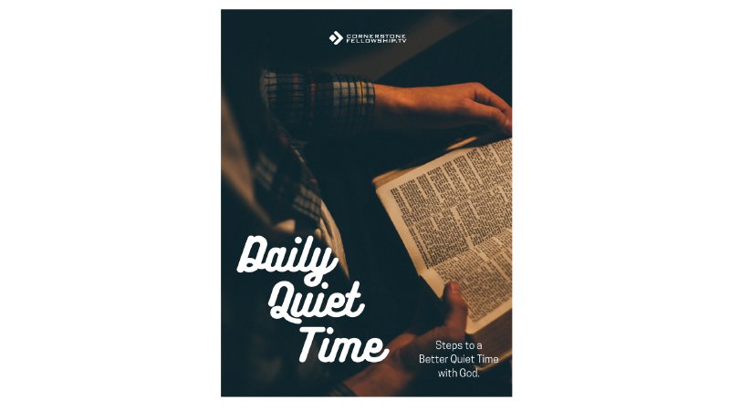 Daily Quiet Time | Allen Nolan Ministries