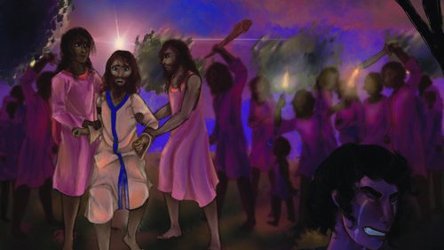 GOOD FRIDAY: Second Station... Jesus, Betrayed by Judas, is Arrested | CLC