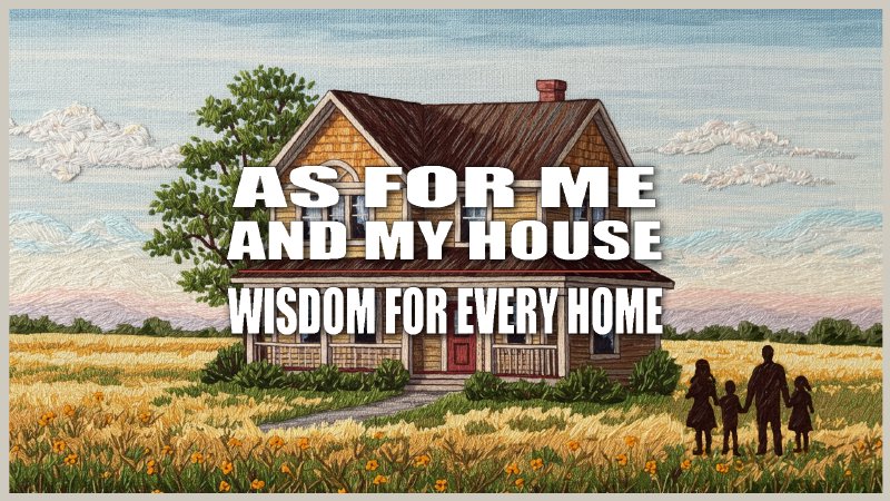 As For Me and My House Part 5 - 5 Ways that Words Shape Your Home ...