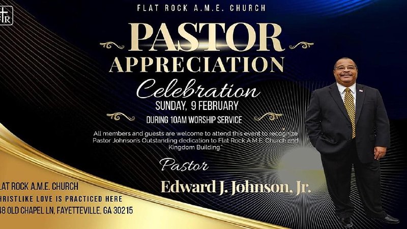 "Pastor's Appreciation Sunday: Honoring Reverend Edward Johnson, Jr ...