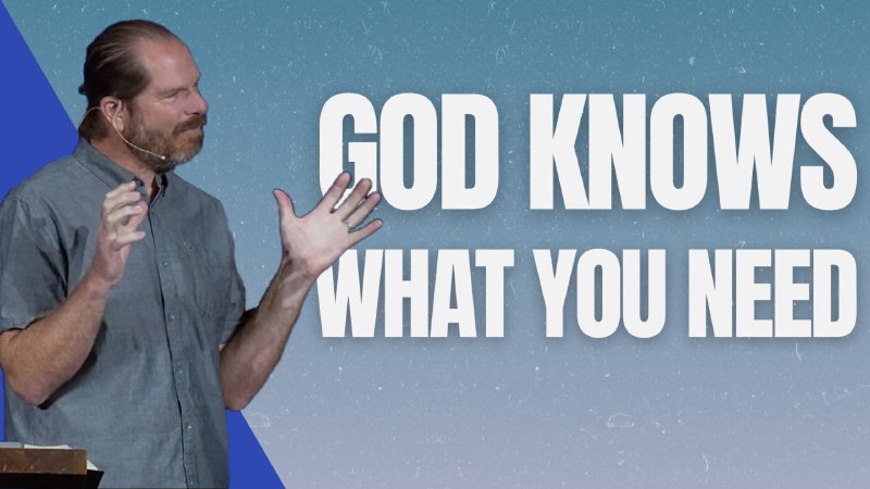 God Knows What you Need | Pastor Joe Gil | October 22, 2023 | Coast ...
