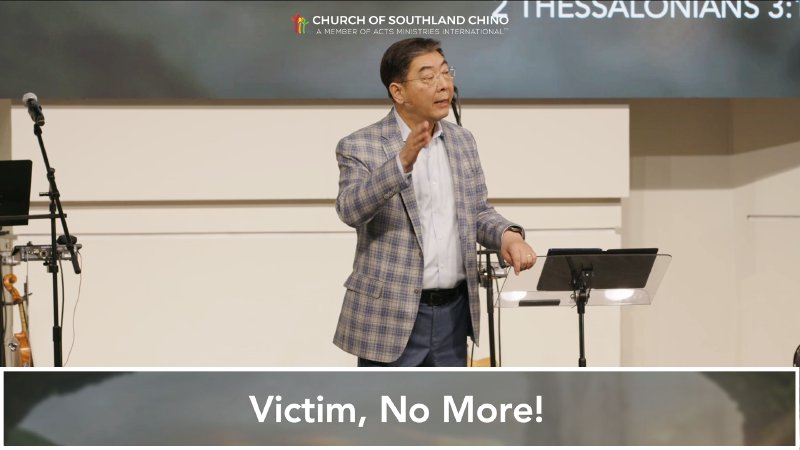 Chino- Victim, No More! | Church of Southland