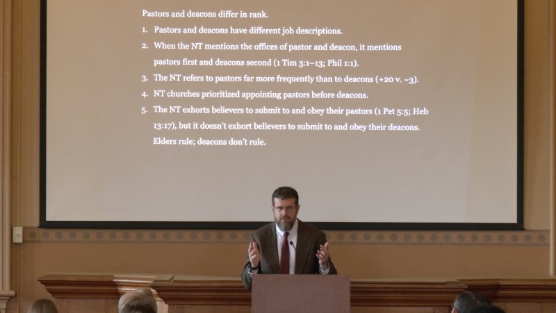 Andy Naselli - Six Questions about Deacons (1 Timothy 3:8-13, Part 1 of ...