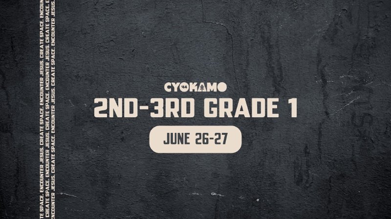 2nd-3rd Grade 1 Camp | Camp Cyokamo