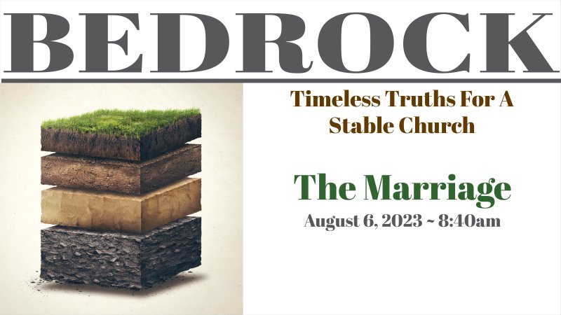 Bedrock: The Marriage | Snyder Memorial Baptist Church | Fayetteville, NC