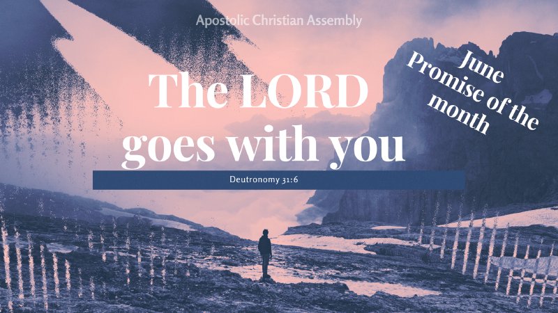 The LORD goes with you | PastorCalebJoshua