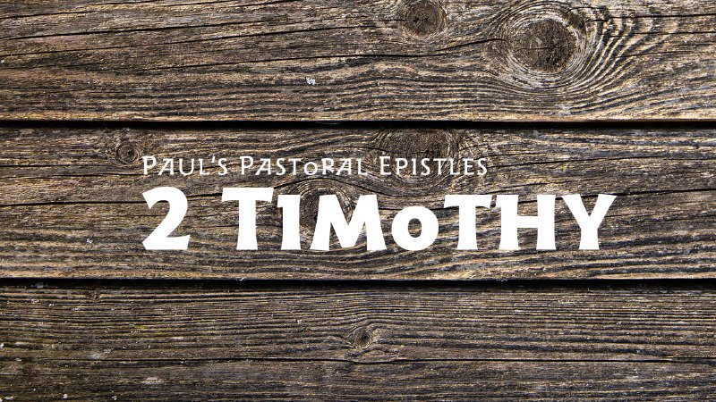 2 Timothy 1:13-14 | The Perfect Pattern | Cliffwood Presbyterian