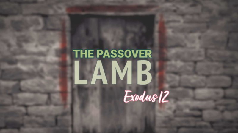 10. The Passover Lamb | Bible Baptist Church