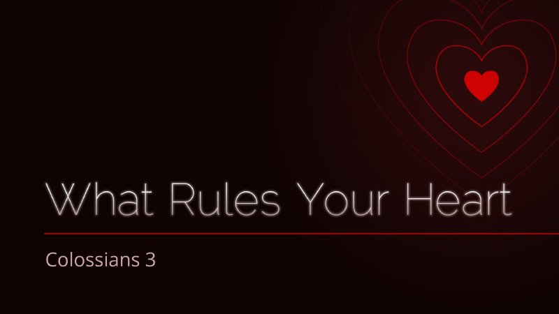 What Rules Your Heart | BBC Marysville
