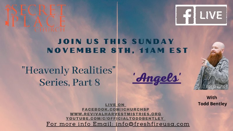 Heavenly Realities with Todd Bentley - Angels! | Fresh Fire USA Ministries
