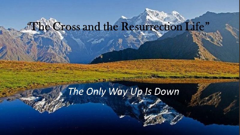 "The Cross and the Resurrection Life" | Jefferson Community Church