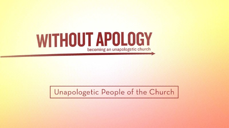 Unapologetic People of the Church | First Baptist Cleveland