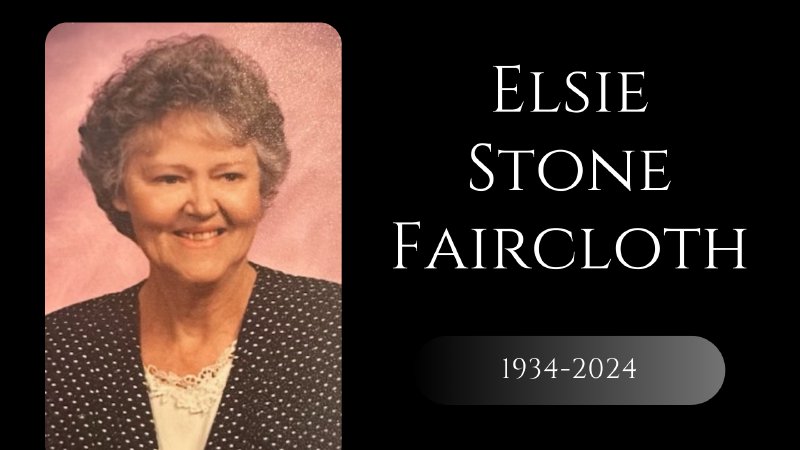 Celebration of Life | Elsie Stone Faircloth | Stanley PH Church