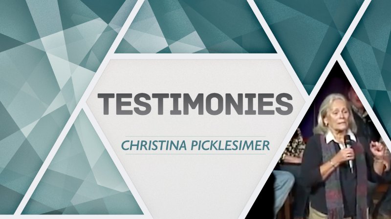 Christina Picklesimer | Community Bible Church - North Carolina