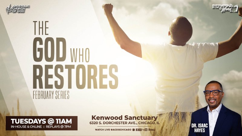 “The God Who Restores from Suffering” | Apostolic Church of God