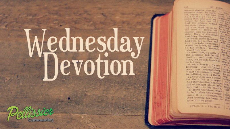 Wednesday Devotion - 31 Aug | Pellissier Gemeente