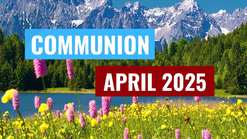 Comminution April 2025 | Rock Creek Christian Center