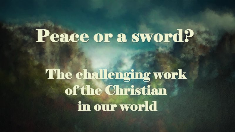 Peace or Sword? | Southpoint Church of Christ