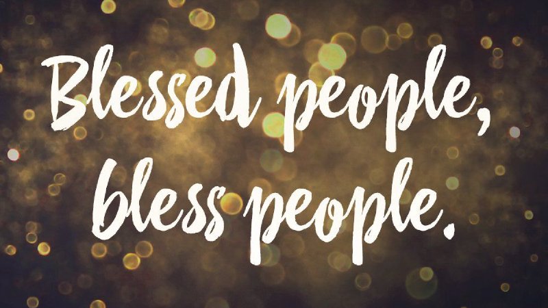 God Blesses Us So We Can Bless Others Mount Canaan Full Gospel