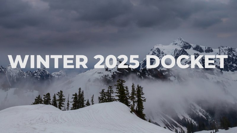 Winter 2025 Docket | Living Springs Airdrie