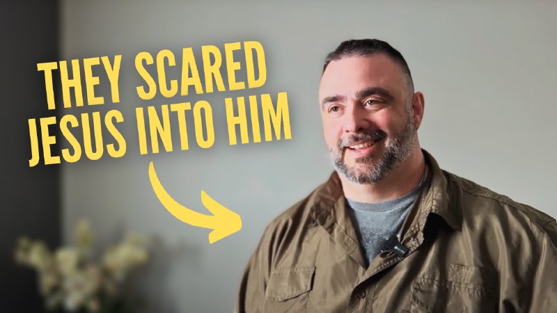 He had no rules or discipline... yet Jesus Changes Everything ...