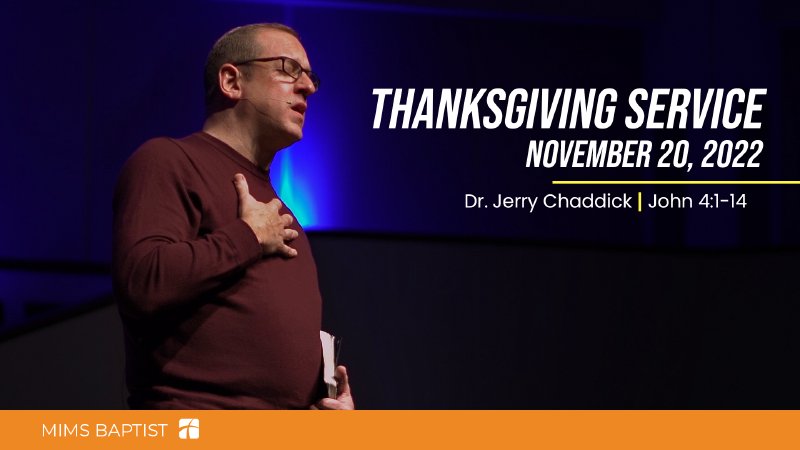 Thanksgiving Service | Mims Baptist Church