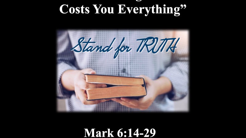 When Standing for the Truth Costs You Everything - Pastor Daniel Lackey ...