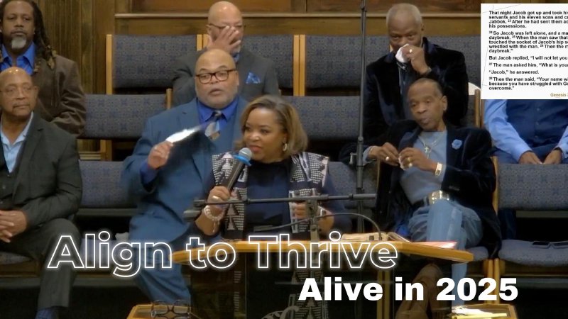 Alive & Align to Thrive in 2025 | Fairfield Missionary Baptist Church