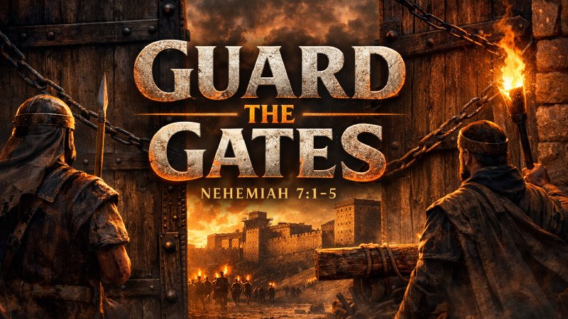 Guard the Gates | Bethel Baptist Church