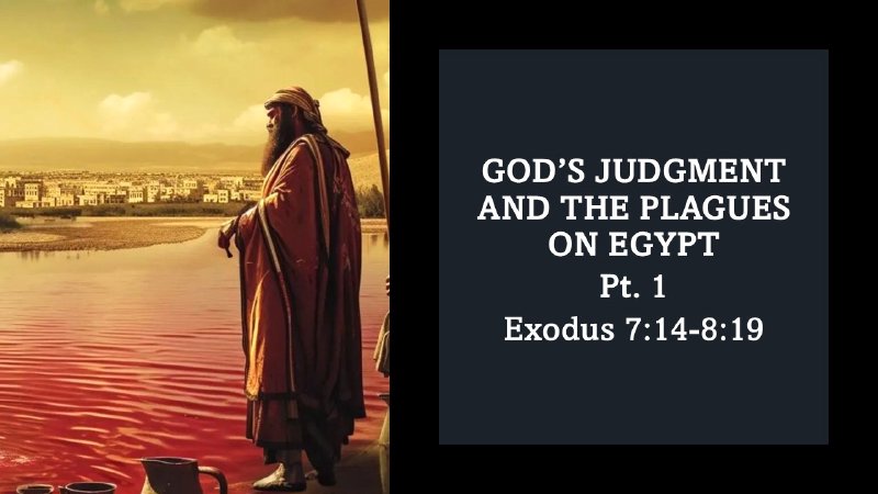 God’s Judgment and the Plagues on Egypt Pt.1 | Word of Grace Bible ...