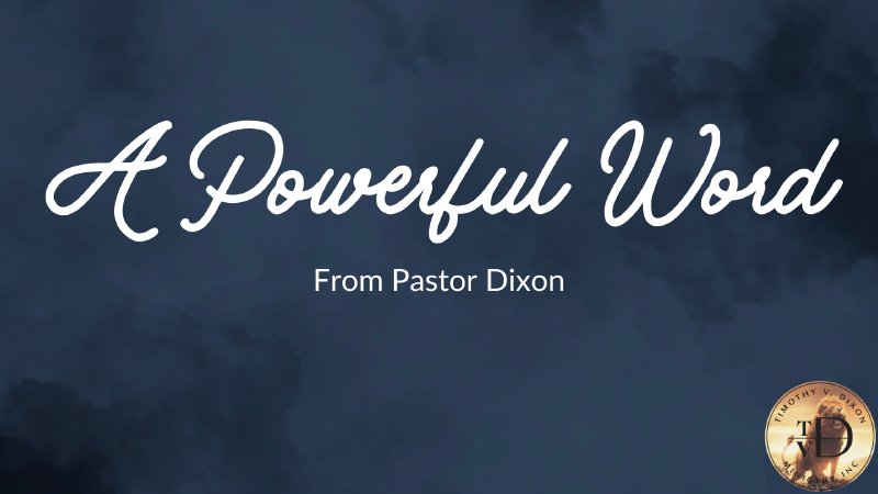 The Way God Speaks Through Dreams | Timothy V Dixon Ministry, Inc.