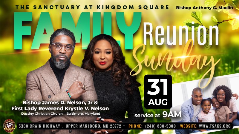 Family Reunion Worship Sunday 2025 | The Sanctuary at Kingdom Square