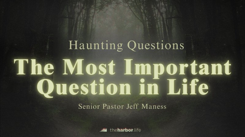 The Most Important Question in Life | The Harbor