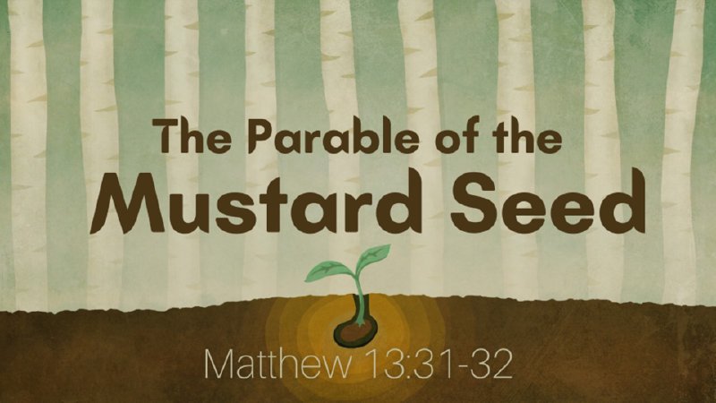 The Parable Of Mustard Seed The Mustard Seed And Yeast Parables New