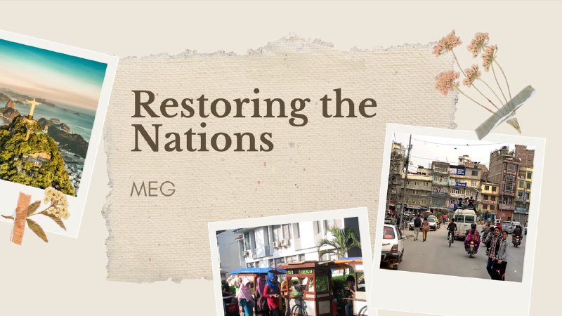Restoring the Nations Oct 23 | Restoration Church