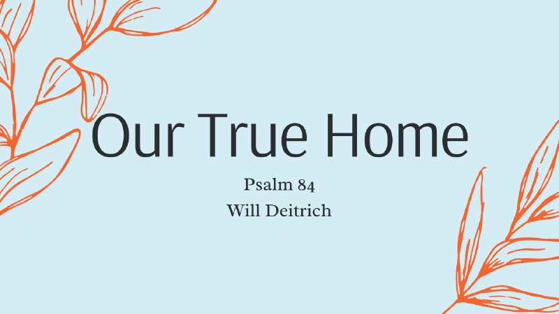 Our True Home | First Christian Church of Webb City