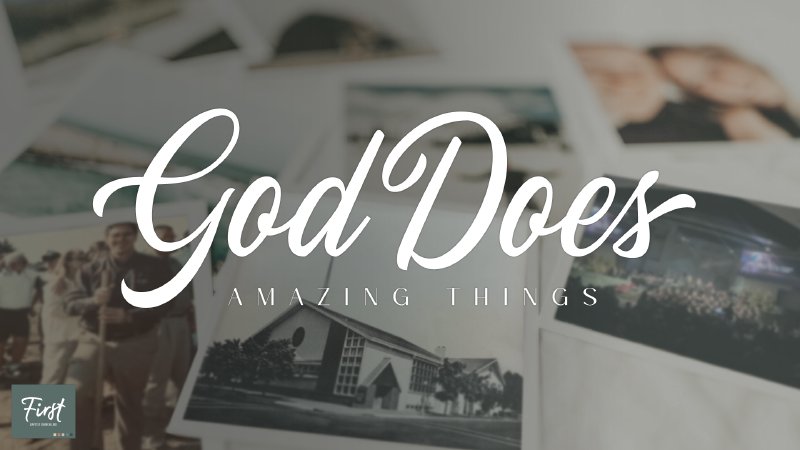Stand Alone | God Does Amazing Things | First Baptist Church of Lodi